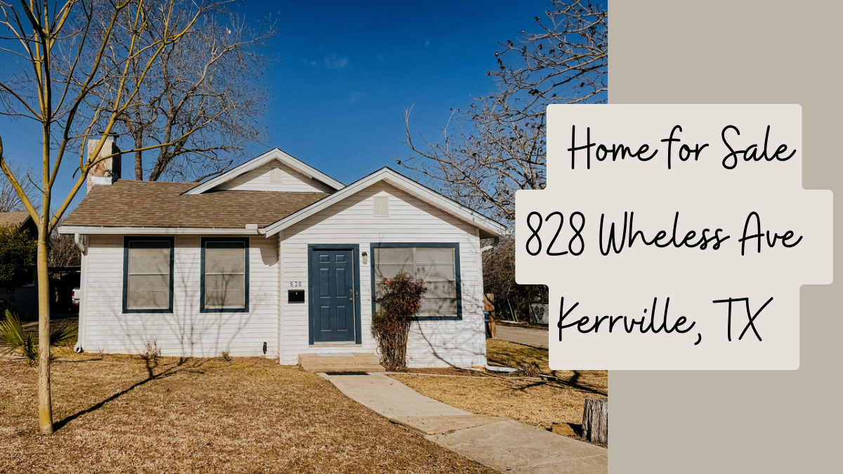 SOLD - 828 Wheless Avenue, Kerrville TX, 78028 - Investing in Texas ...